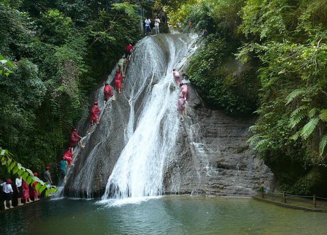 Gudong Waterfall Scenic Spot of Guilin Guilin, Guilin Attraction