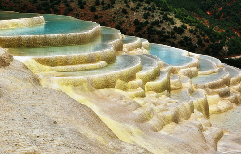 Shangri-La Baishui Terraces, White Water Terraces