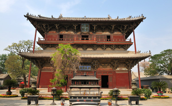Dule Temple Tianjin, Temple of Solitary Joy