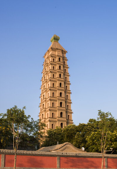Haibao Pagoda Yinchuan, Haibao Temple