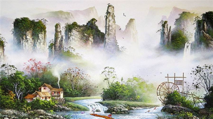 Lijunsheng Sandstone Painting Museum Zhangjiajie, Zhangjiajie Attraction