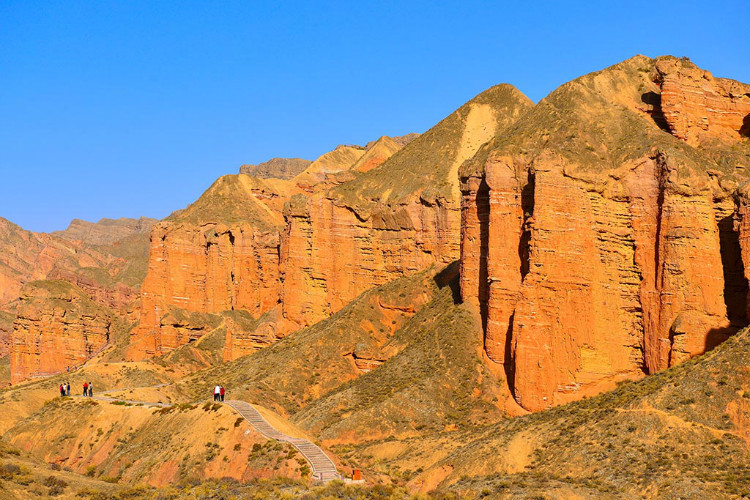 Zhangye Danxia National Geological Park Zhangye, Zhangye Attraction