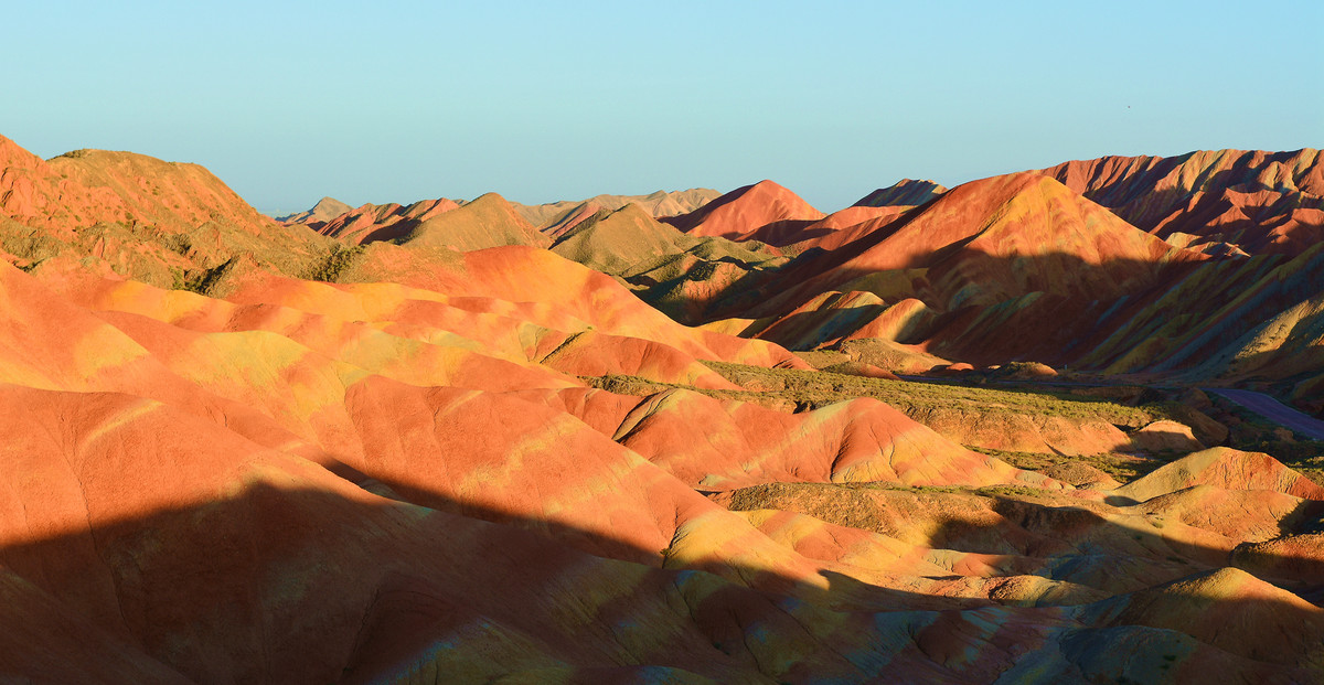 Zhangye Danxia National Geological Park Zhangye, Zhangye Attraction