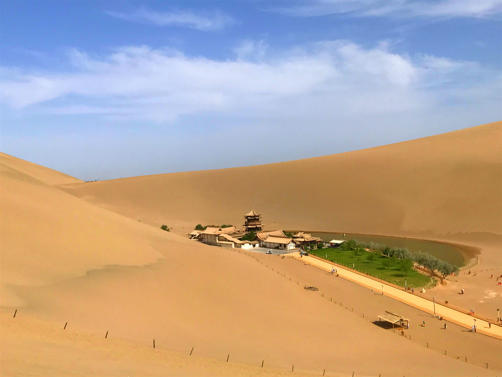 My Silk Road tour –Singing Sand Mountains & Crescent Moon Spring ...